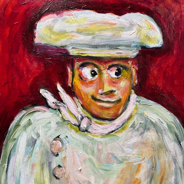 Chef Paintings - Etsy