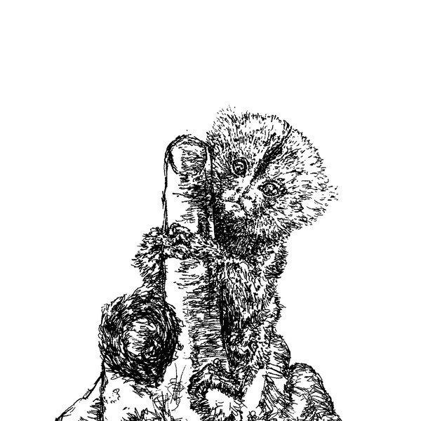 Middle finger monkey - Etsy Polska