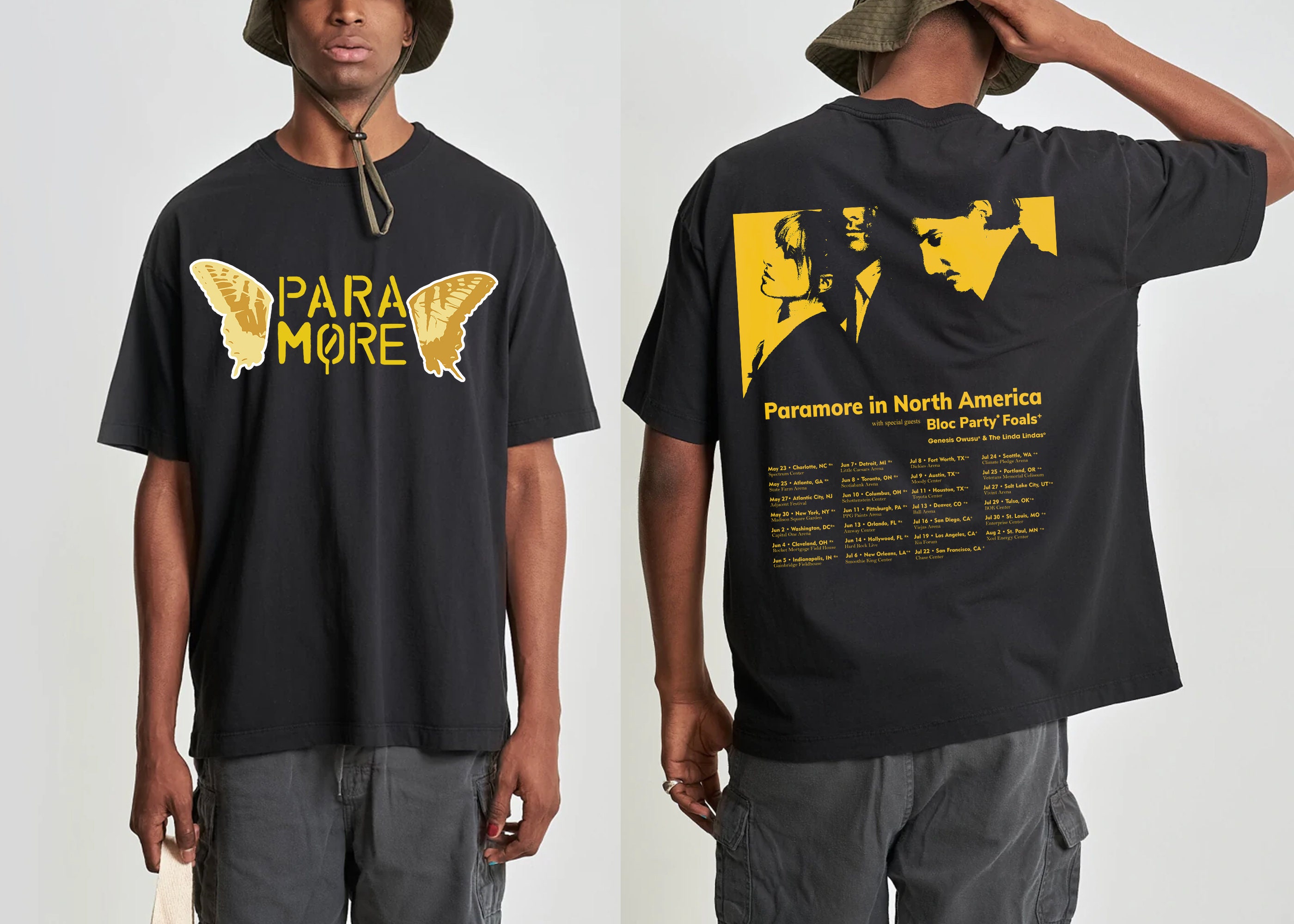 Vintage Paramore Album Shirt, Retro Paramore Tattoo Tour 2023 T- Shirt ...