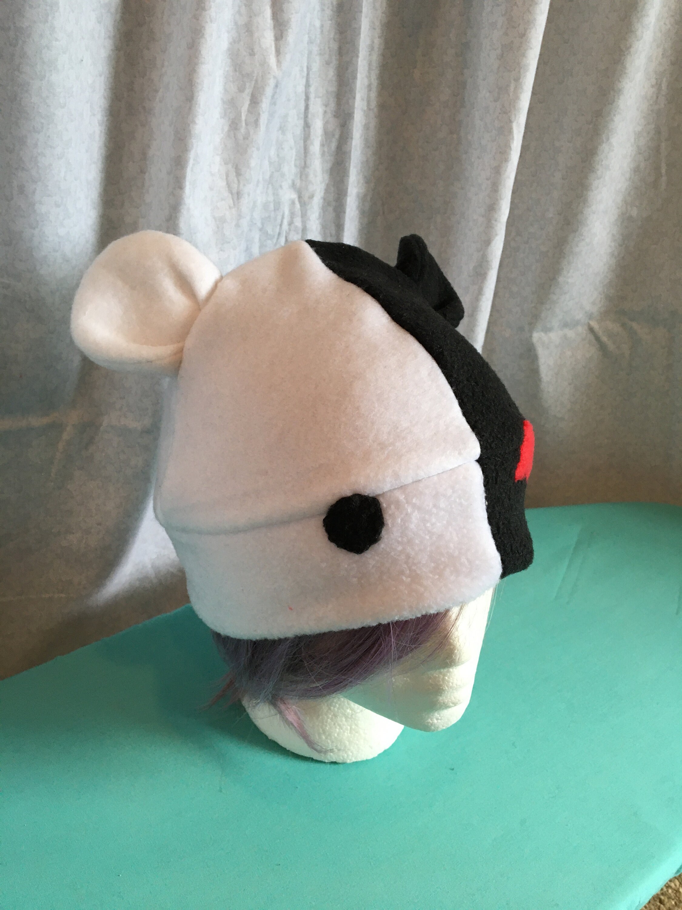 Monokuma Hat Dangan Ronpa Inspired Made to Order | Etsy