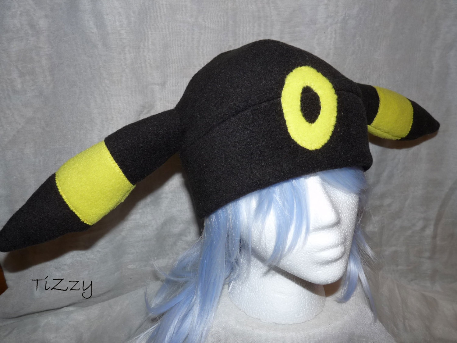 Umbreon Fleece Hat Pokemon Inspired Made To Order | Etsy