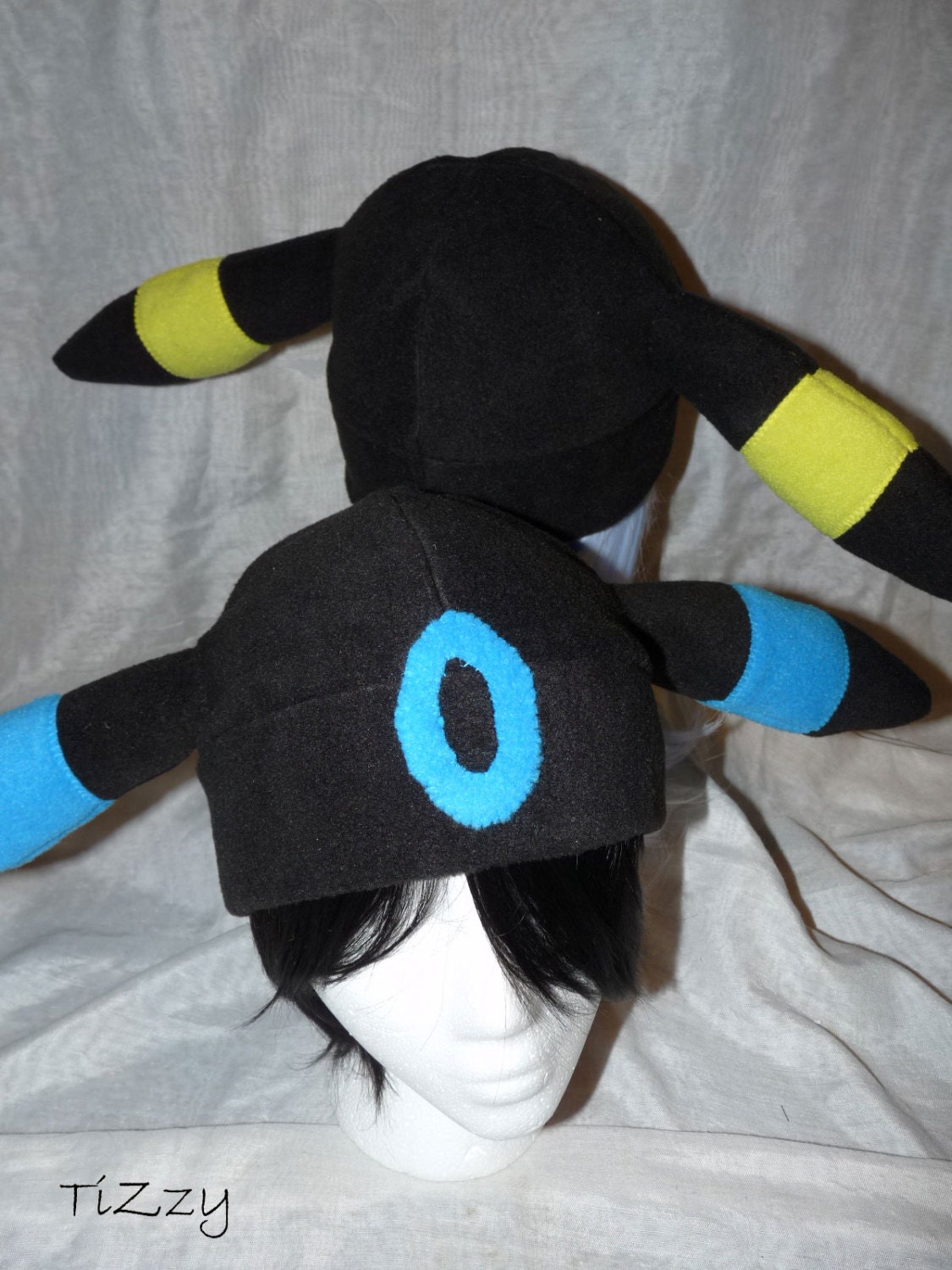 Umbreon Fleece Hat Pokemon Inspired Made To Order | Etsy