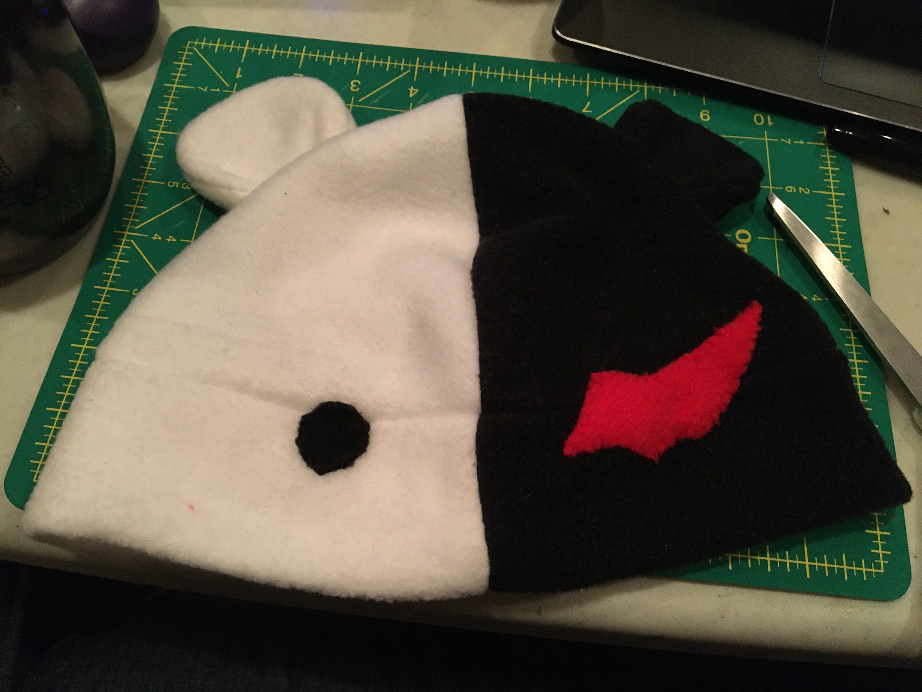 Monokuma Hat Dangan Ronpa Inspired Made to Order | Etsy