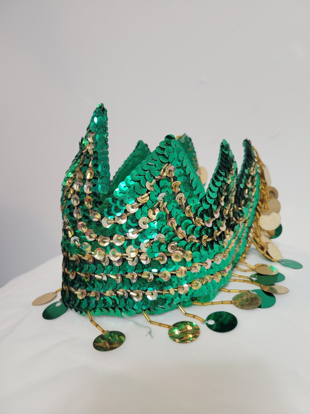 Vintage Sequin Showgirl Headpiece Circus Showgirl Costume - Etsy