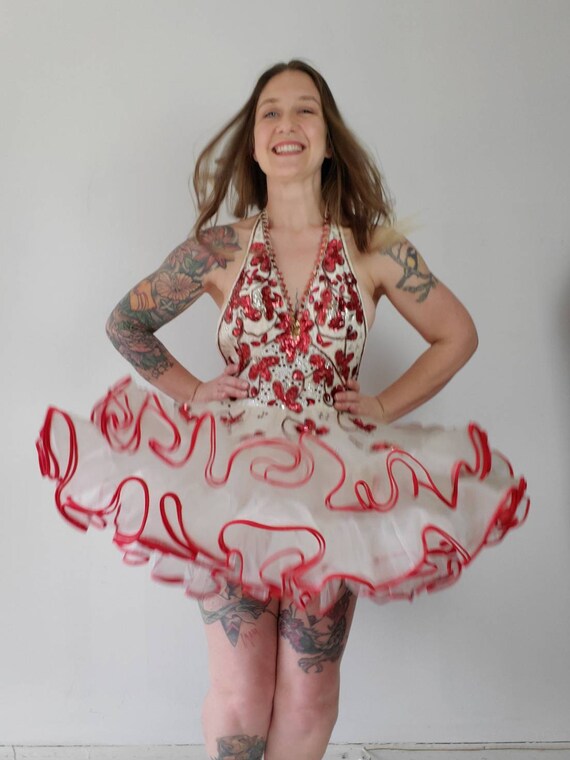 Vintage 1950s 1960s Cheesecake Dance Costume • Mid Ce… - Gem