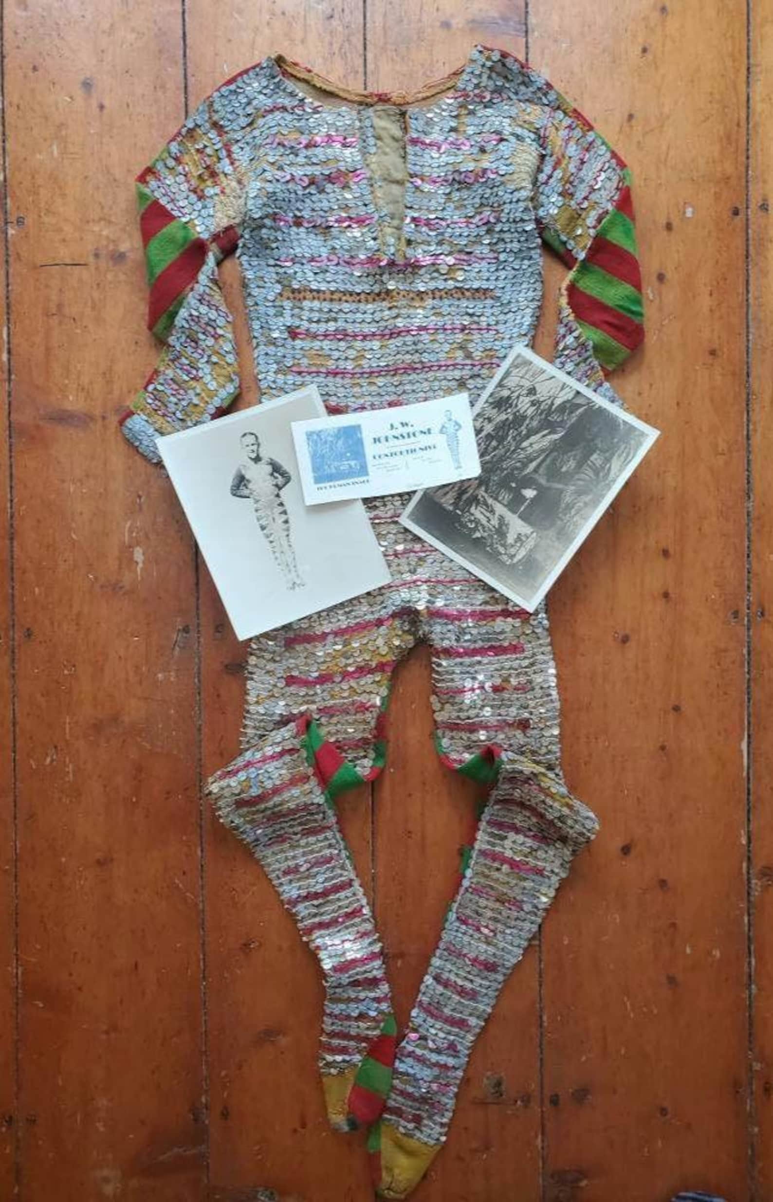 Antique Vintage Sideshow Contortionists Costume Rare Vintage the Human ...