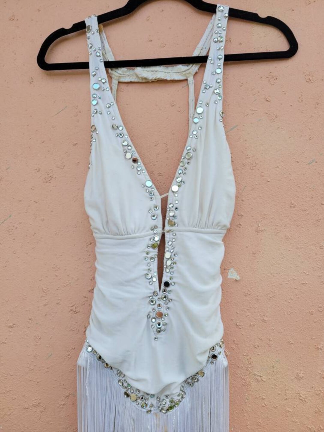 Vintage Fringe Showgirl Costume Dance Circus Performer Outfit ...