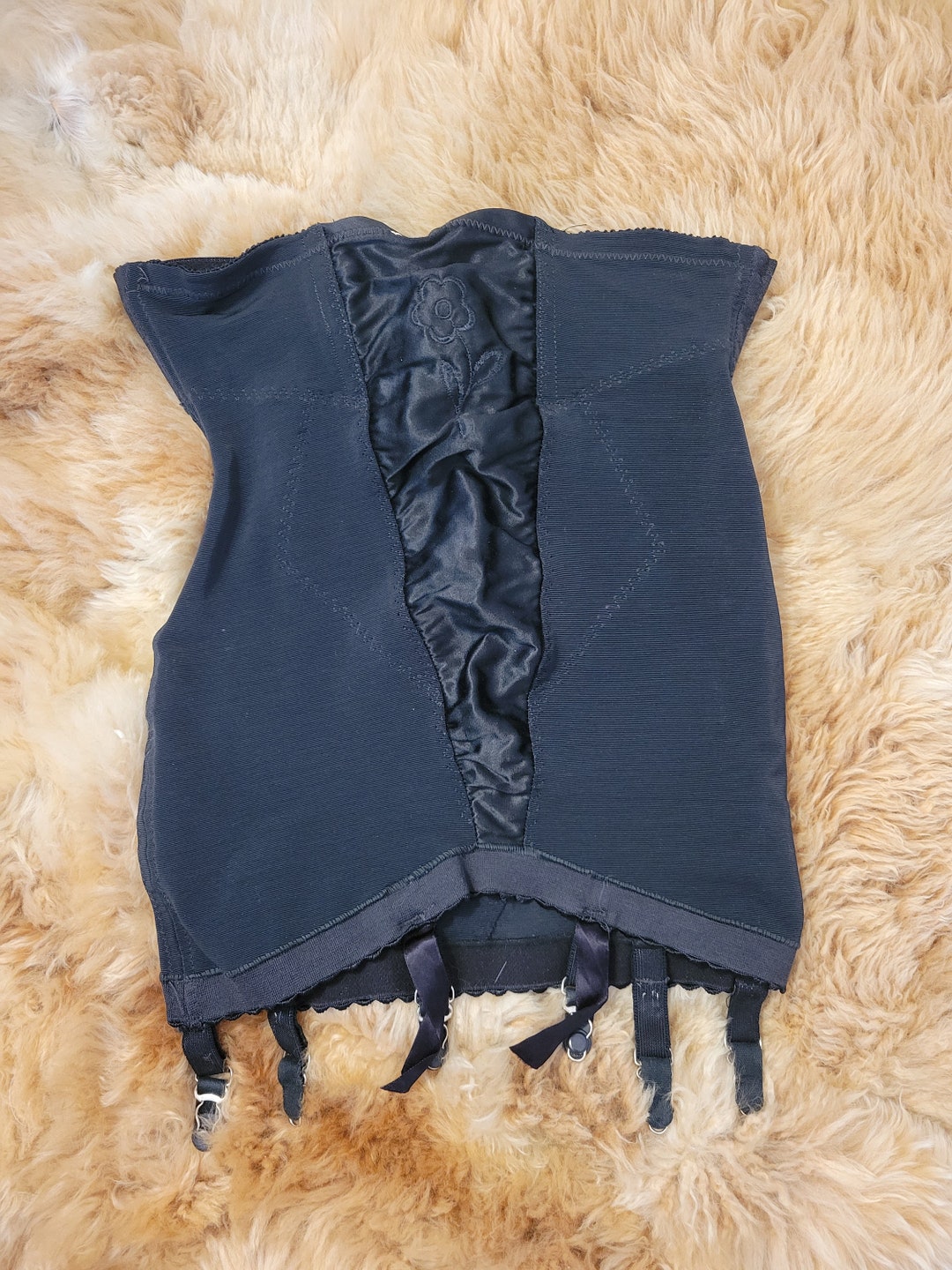 Vintage Black Girdle Garter Clips Pinup Burlesque Fetish Style XS/SM - Etsy