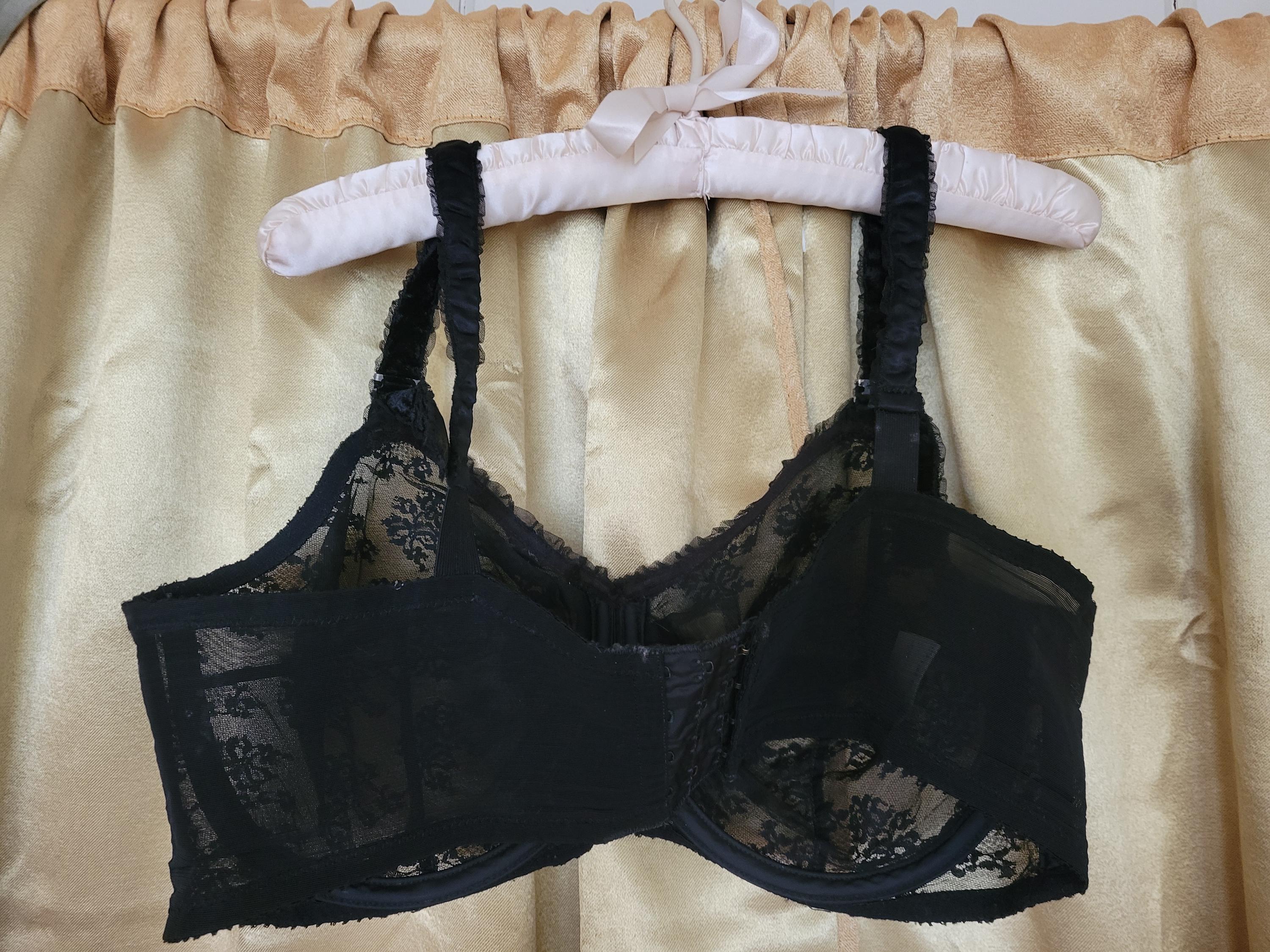 Vintage 1950s 60s Bali Bow Bra Pretty Black Mesh Bra 38D - Etsy