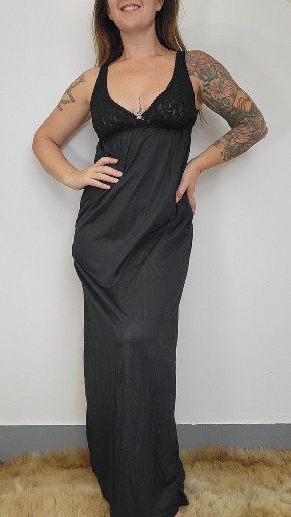 Vintage Jcpenney Black Nylon Gem