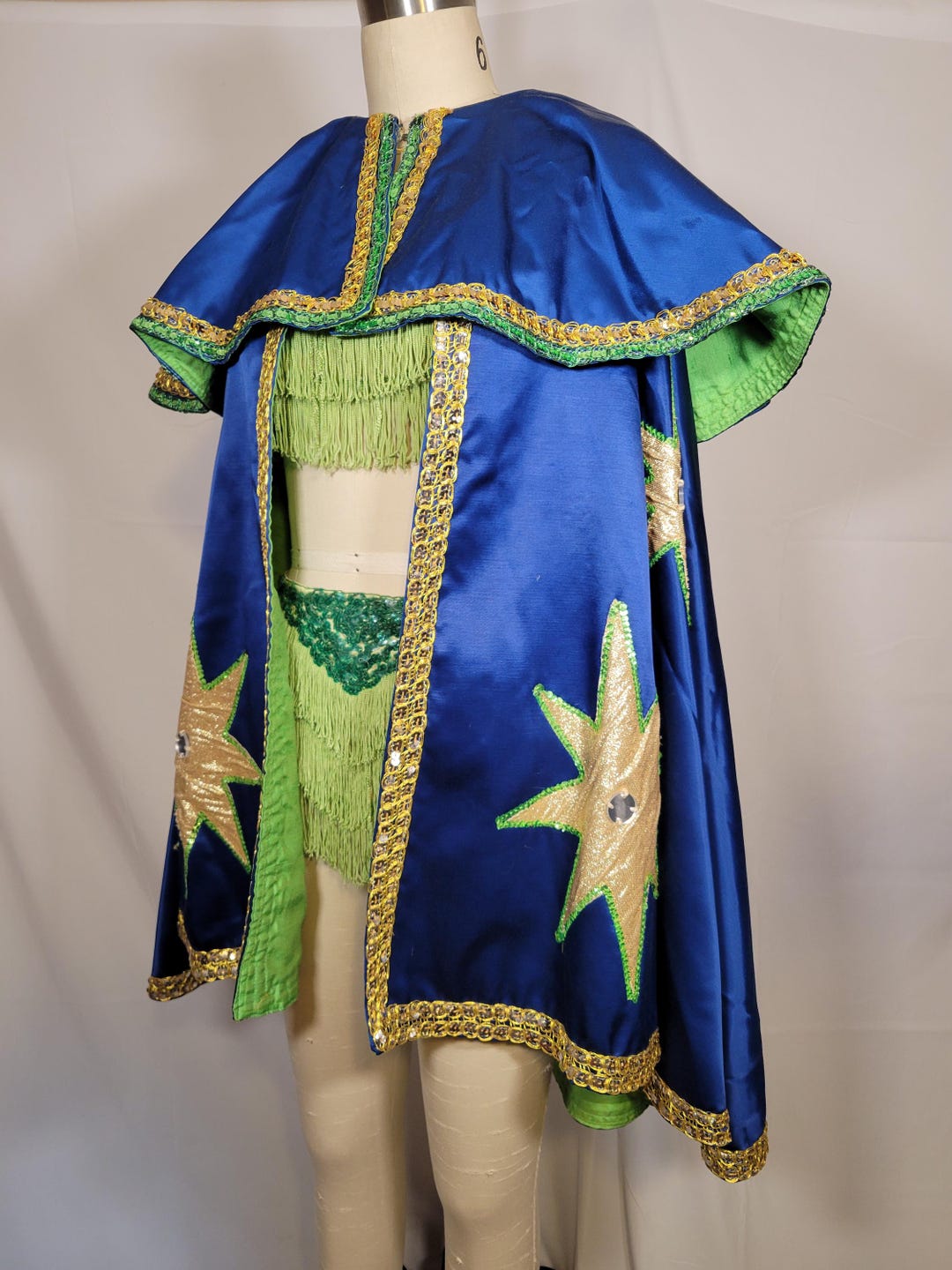 Vintage Circus Cape Showgirl Ringleader Theatrical Costume Cape - Etsy