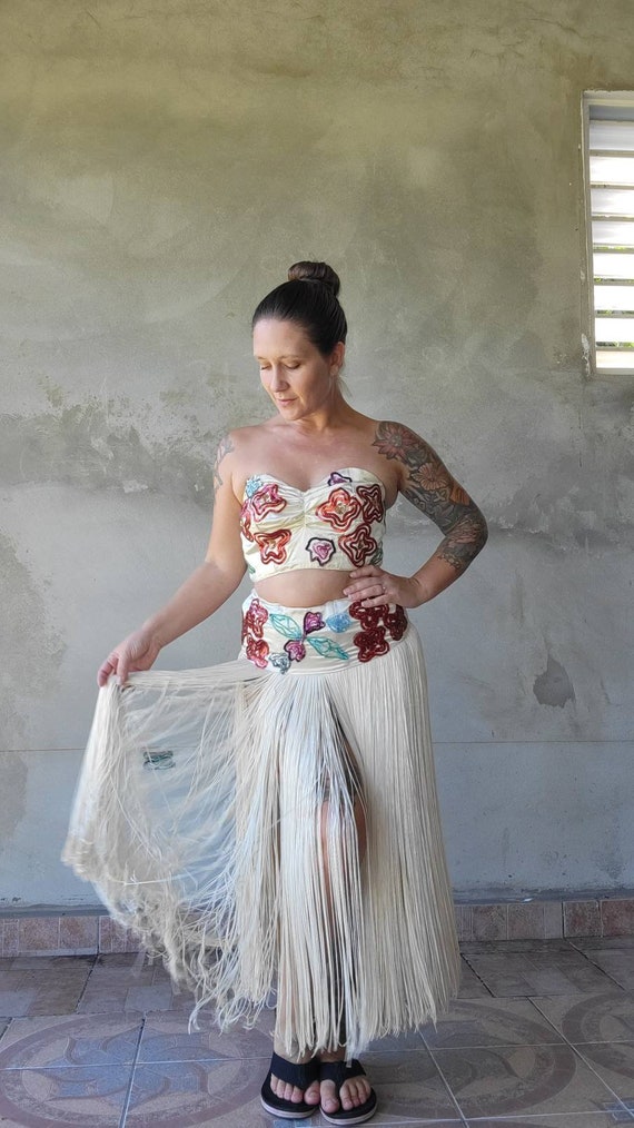 vintage 50s burlesque skirt - Gem