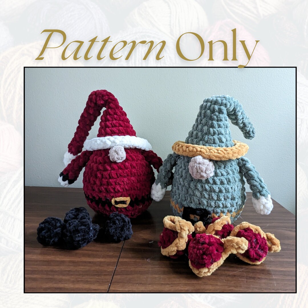 Santa Gnome With Coal & Elf Modification - Etsy