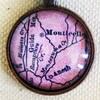 Custom Topographic Map Pendant for Necklaces, Bookmarks, Key Chains ...