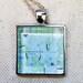 Custom Topographic Map Pendant for Necklaces, Bookmarks, Key Chains ...