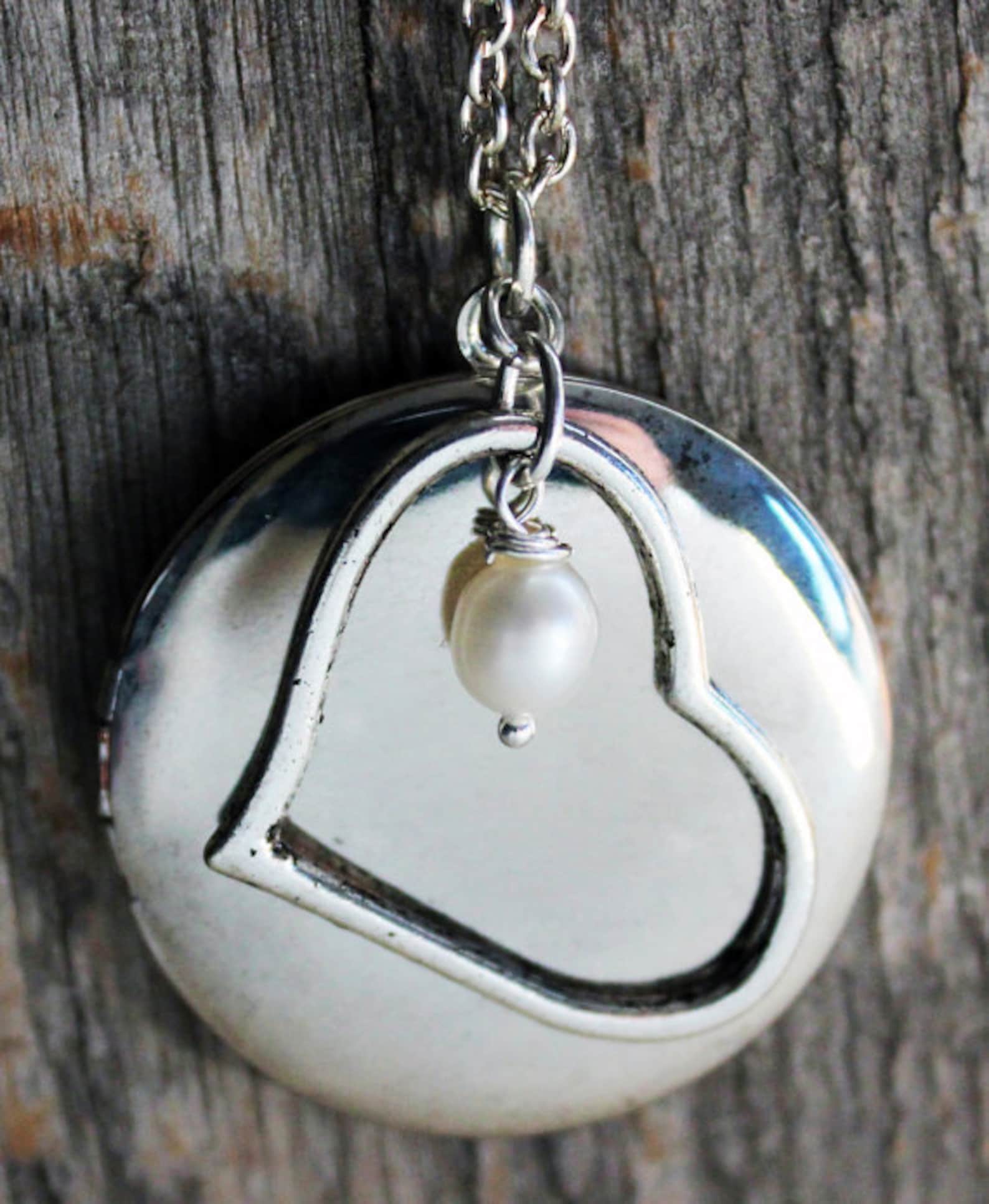 Matching Custom Photo Lockets SET OF TWO I'll Love You Forever, I'll ...