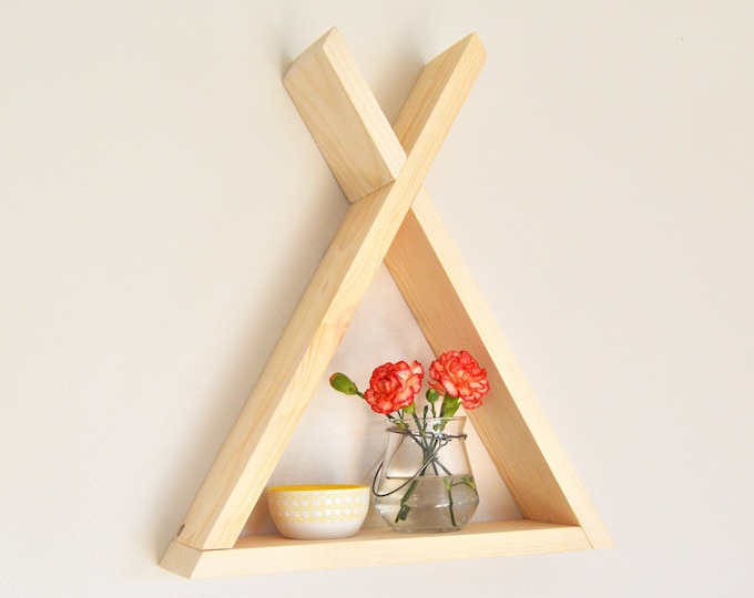 The Tepee Shelf | the Teepee Shelf | Rustic | Nursery Decor | Baby ...