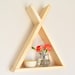 The Tepee Shelf the Teepee Shelf Rustic Nursery Decor Baby Shower Gift ...