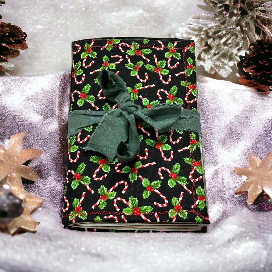 Christmas Notebook Cover | Journal Cover | Travelers Journal | Junk ...