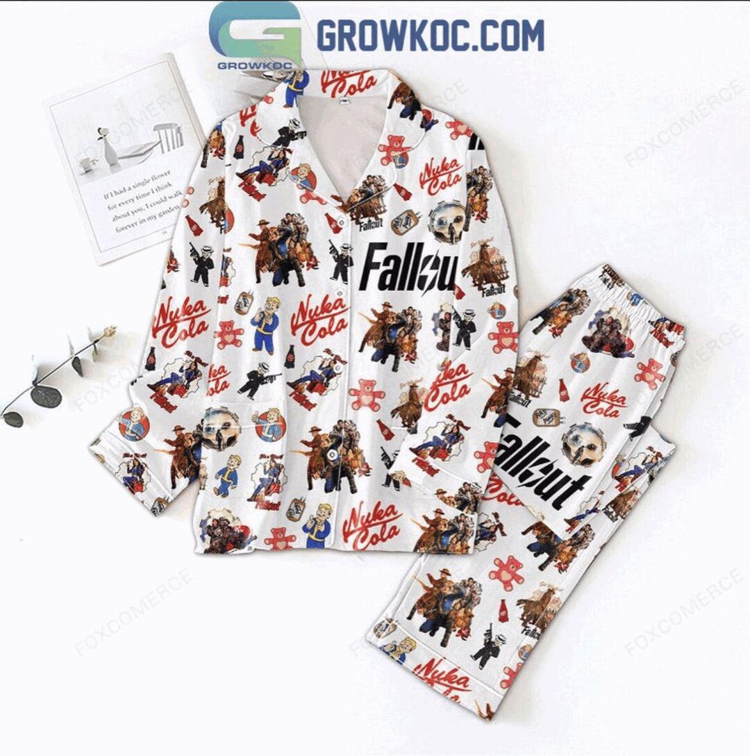 Fallout Nuka-cola Fan Christmas Pajamas Set - Etsy