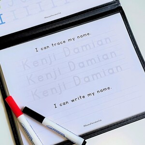 Custom Printable Name Workbook Personalized Name Tracing and Writing ...