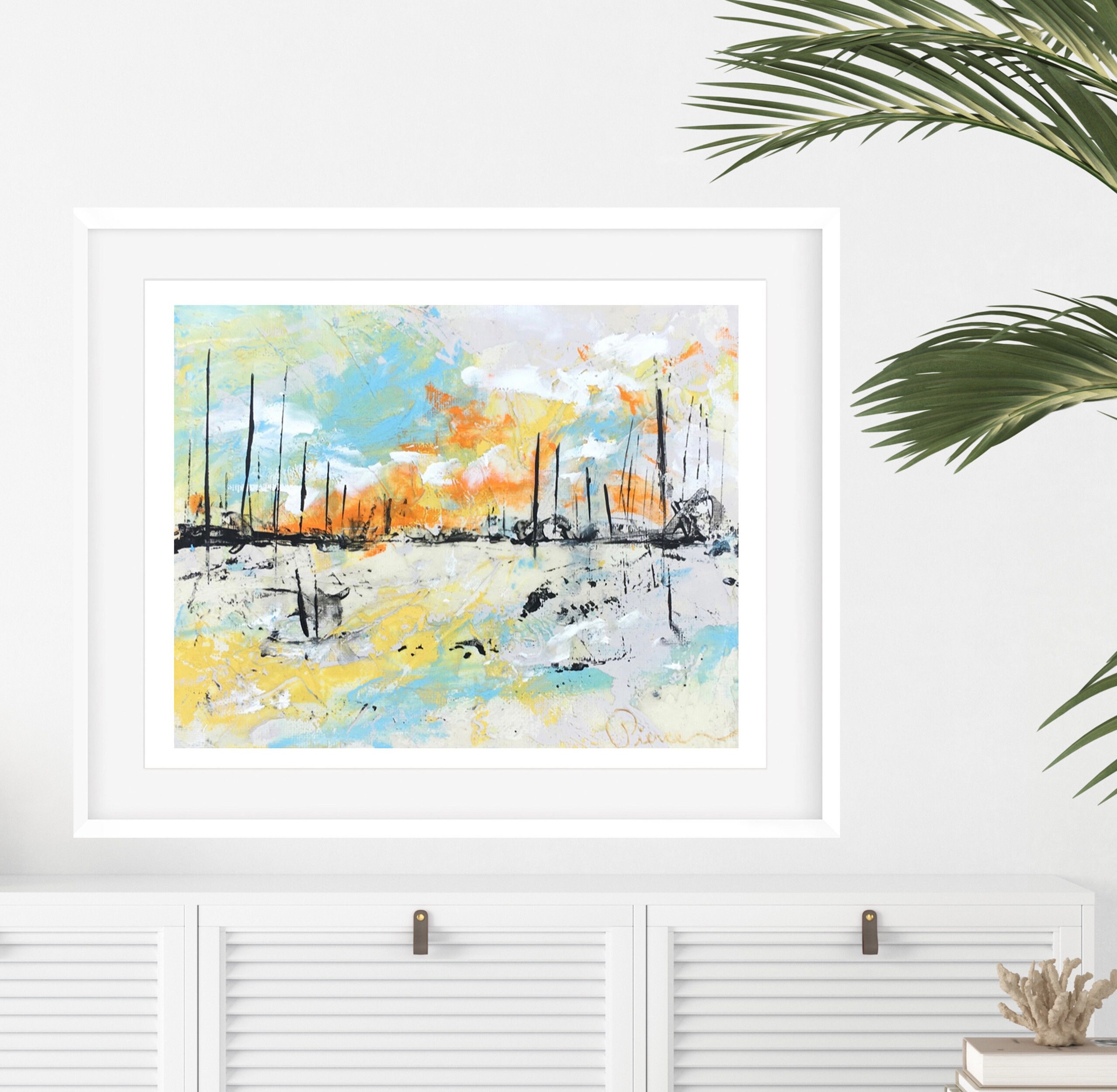 Bayou Print, Swamp Art, Southern Decor, Bayou Art, Coastal Wall Art ...