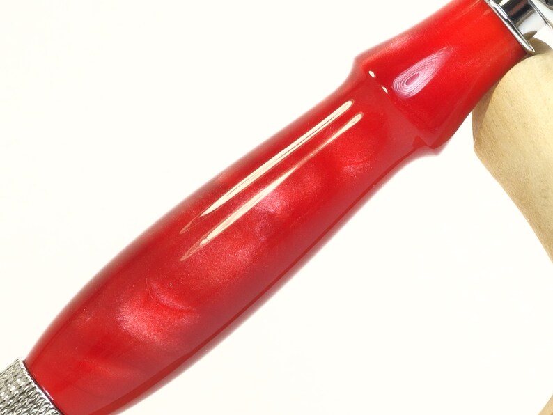 Double Edge Razor Ergonomic Handle in Candy Apple Red Acrylic | Etsy