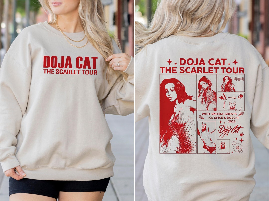 Doja Cat Shirt the Scarlet Tour Sweatshirt Doja Cat Tour - Etsy