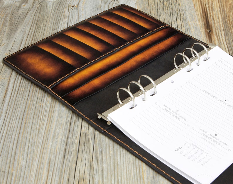 A5 Leather Ring Binder Planner Organizer Six Or Three Ring Etsy a5-leather-ring-binder-planner-organizer-six-or-three-ring-etsy