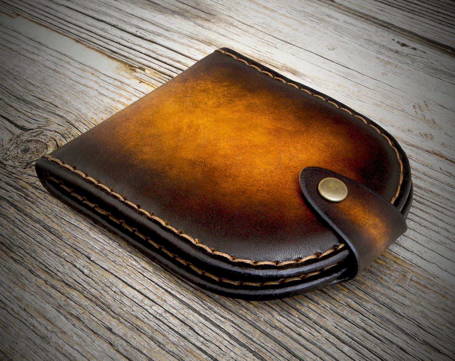 Leather Coin Purse Leather Coin Pouch Leather Coin Holder - Etsy