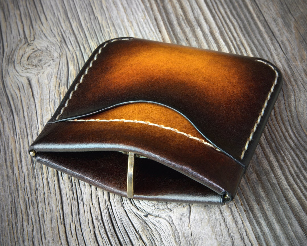 Leather Coin Purse, Squeeze Frame Pouch, Leather Coin Pouch, Extendable ...