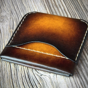 Leather Coin Purse, Squeeze Frame Pouch, Extendable Coin Pocket Card ...