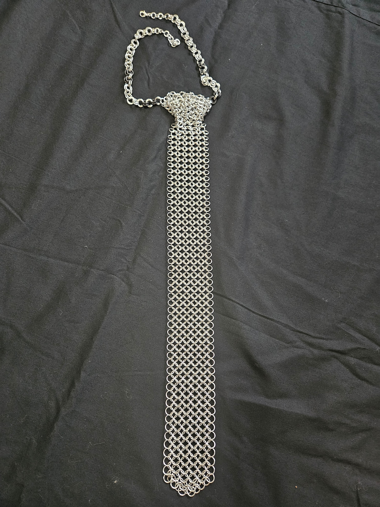 Chainmaille Tie - Formal Aluminum Chainattire - Etsy