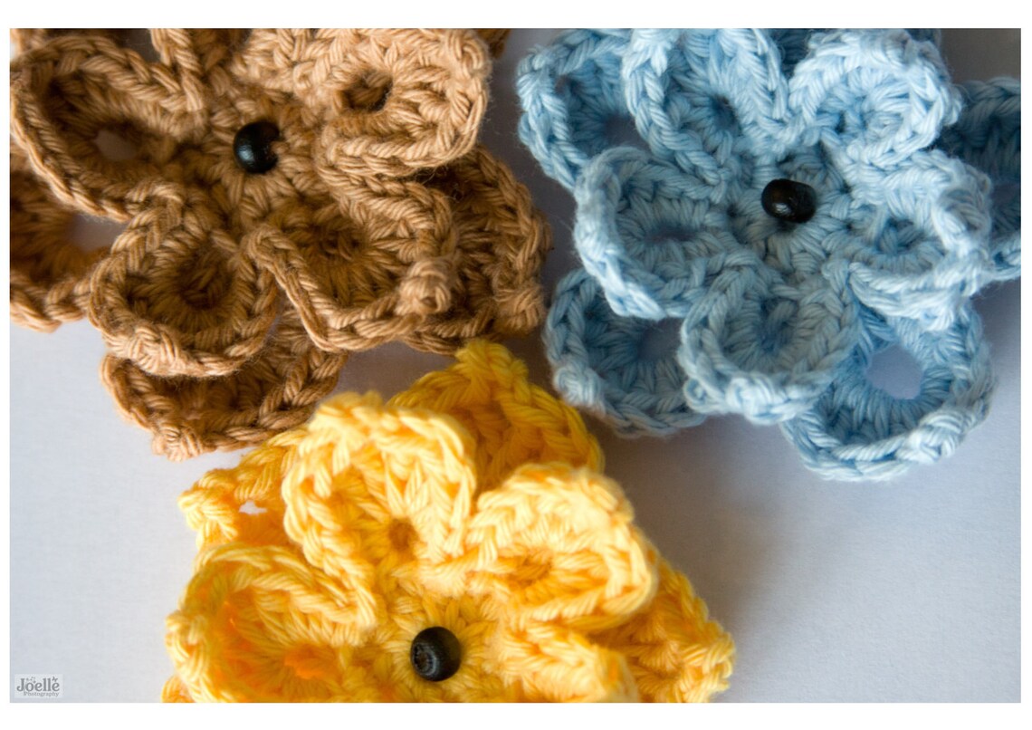 Crochet Pattern Water Lily Flower - Etsy