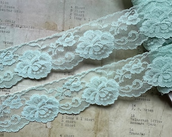 Sheer lace trim store