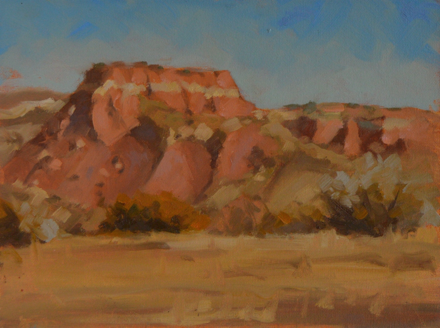 New Mexico - Red Rocks - Landscape - Ghost Ranch - Mesa - Georgia O ...