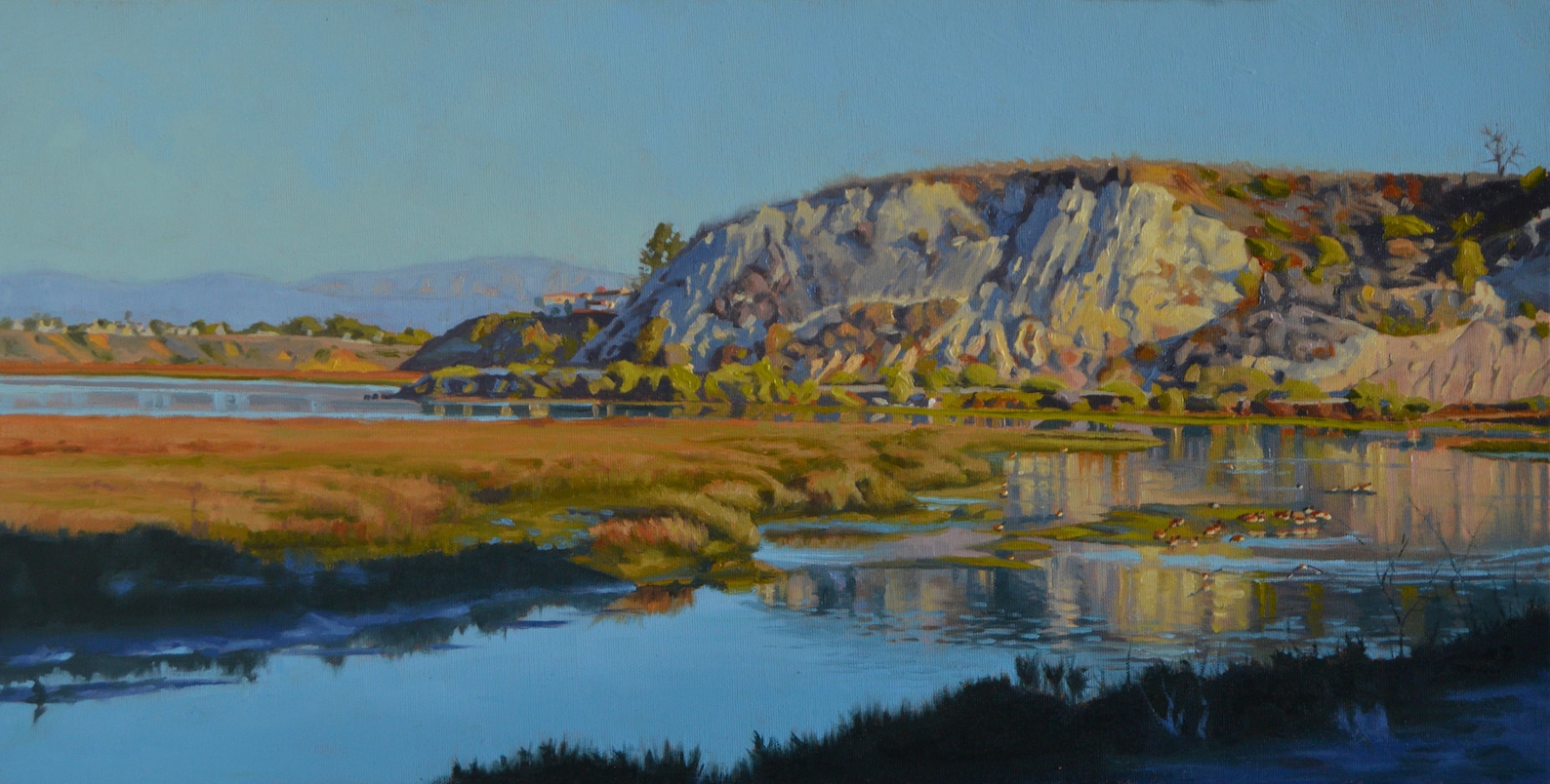 Back Bay - California - Marsh - Coastal - Oil Painting - Plein Air ...