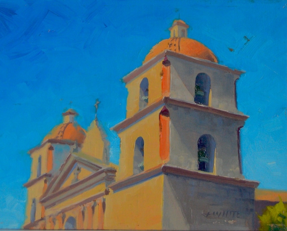 Santa Barbara Mission Paintings