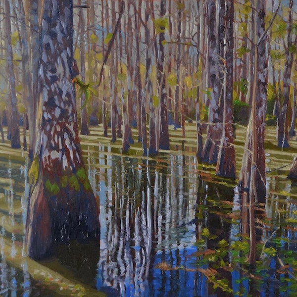 Swamp Painting - Etsy