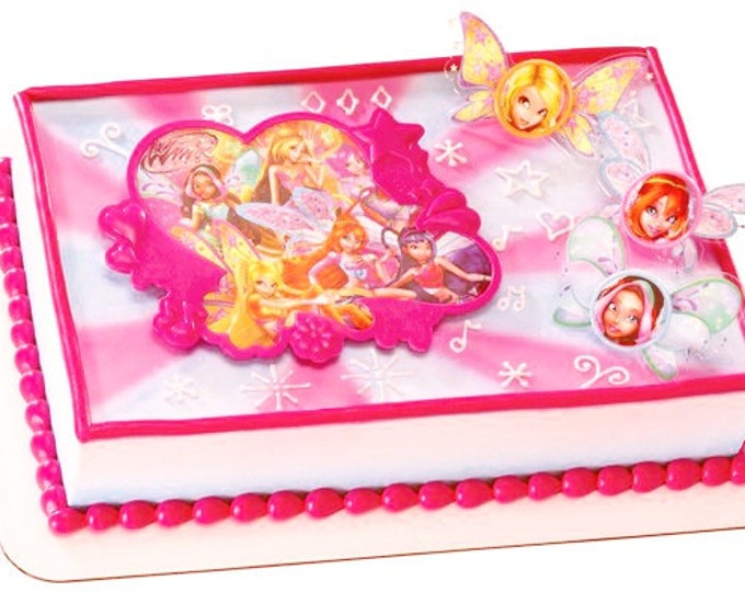 Winx Club Fairy Friends Cake Topper - Etsy