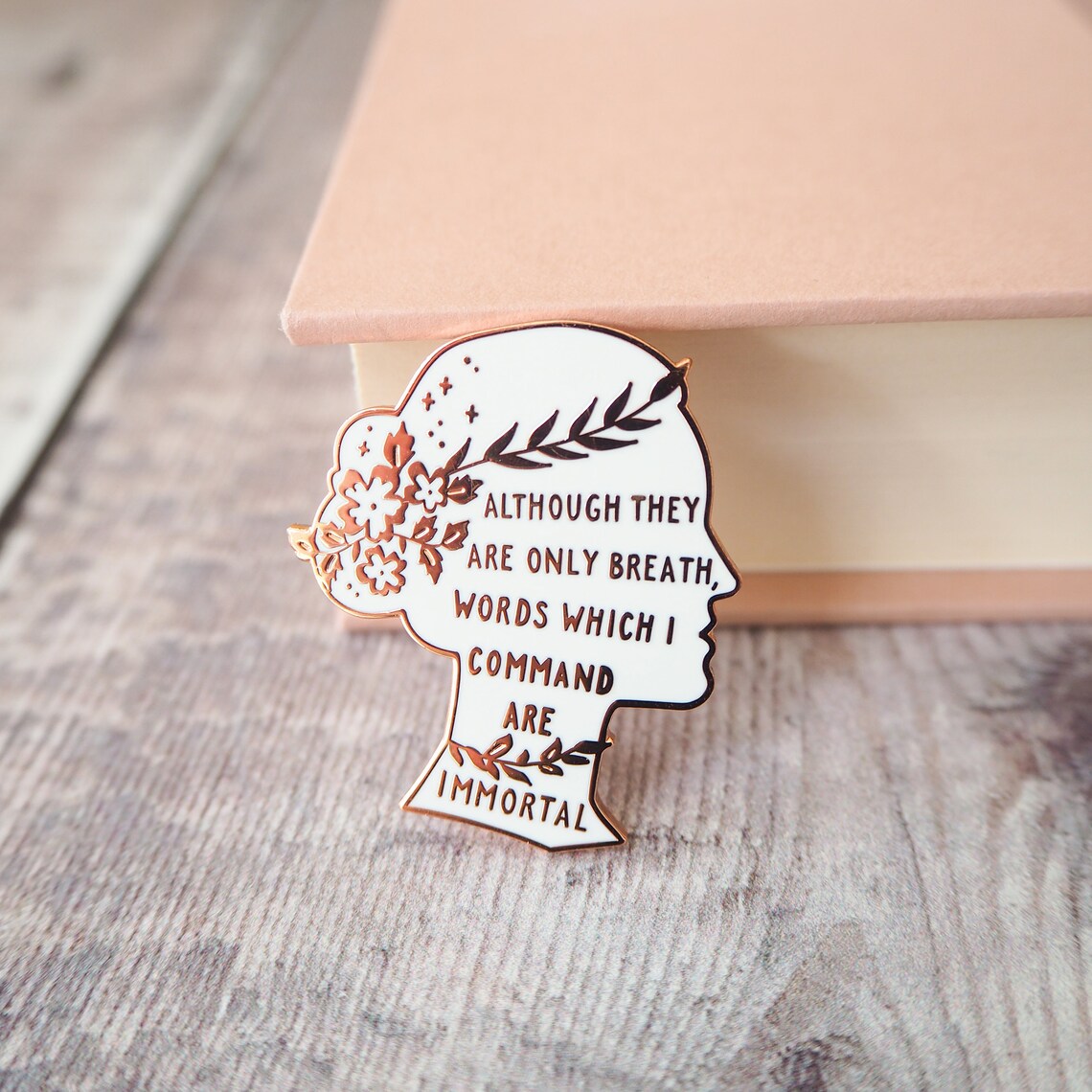 Sappho Enamel Pin Women Poets Pin Collection book Lover - Etsy