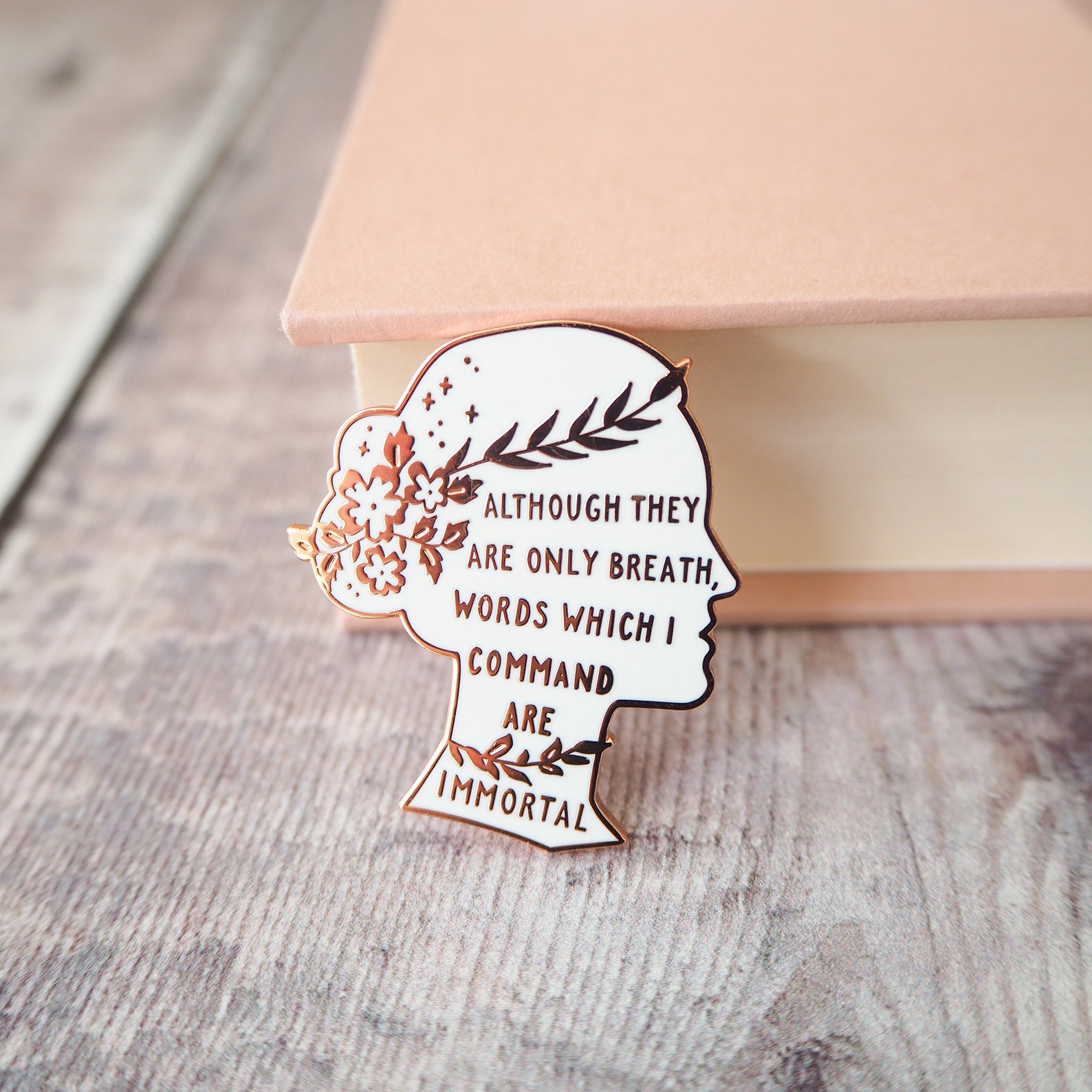 Sappho Enamel Pin Women Poets Pin Collection book Lover - Etsy