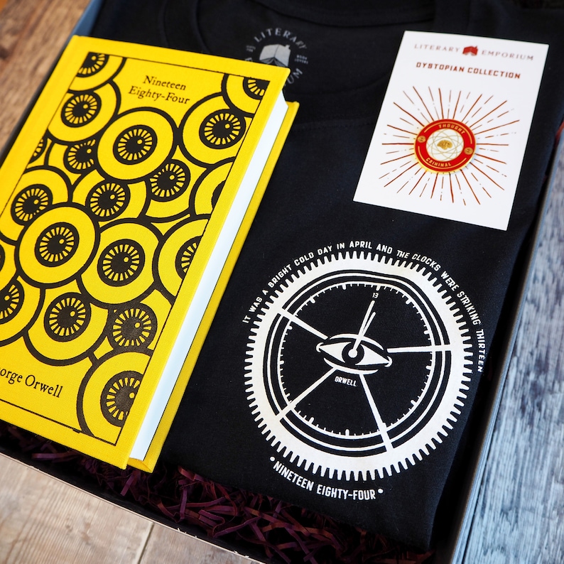 Nineteen Eighty-four Gift Set - George Orwell - Gift Book Lover ...