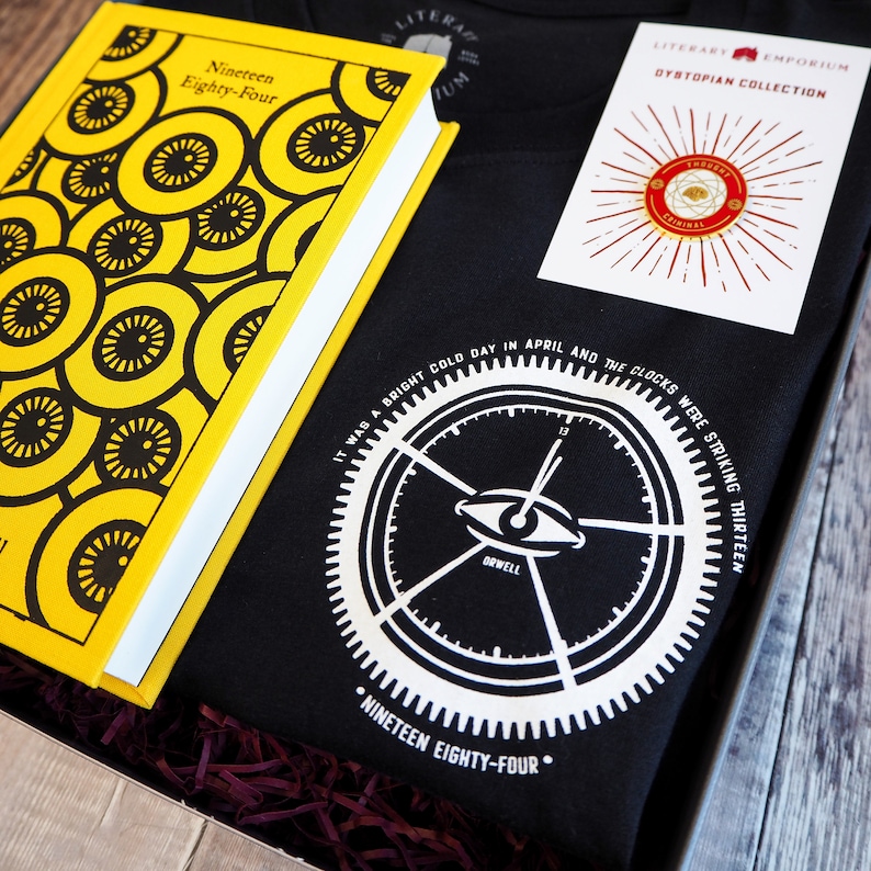 Nineteen Eighty-four Gift Set - George Orwell - Gift Book Lover ...