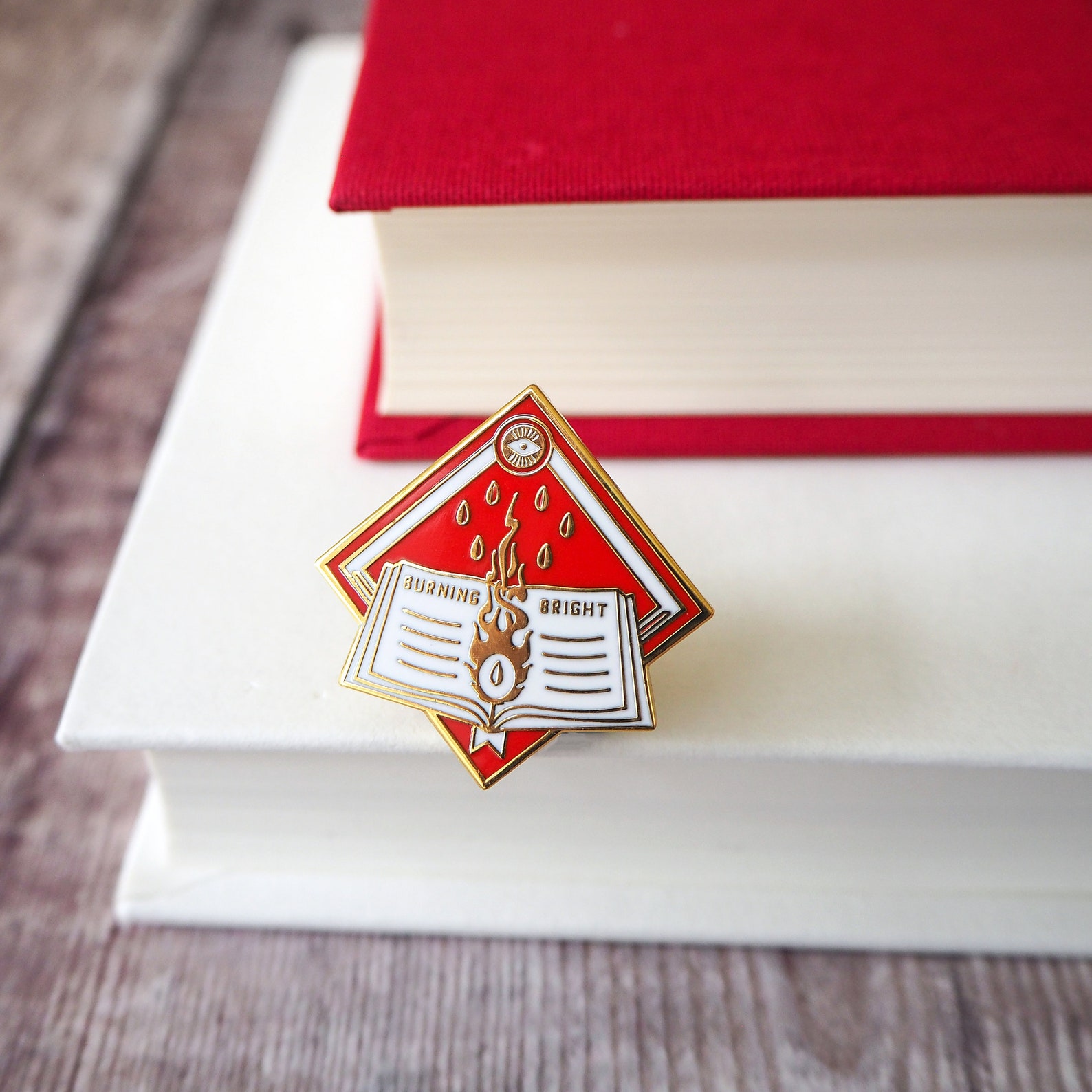 Dystopian Literature Enamel Pin Set - Book Enamel Pins - the Handmaids ...