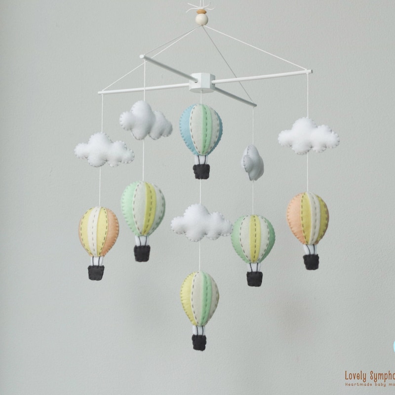 Peach Mobile Crib - Etsy