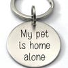 Pet Home Alone Wooden Card | Dog Home Alone Card | Cat Home Alone Card ...