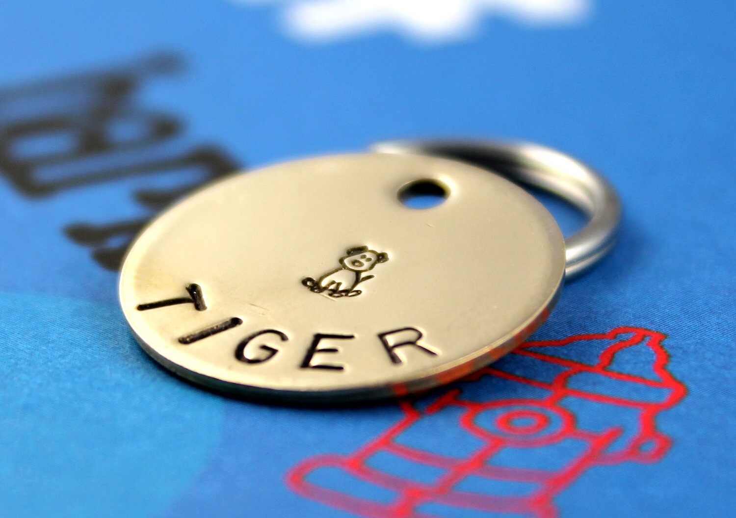 Small Pet Tag Personalized Small Dog Tag Metal Dog ID Tag - Etsy