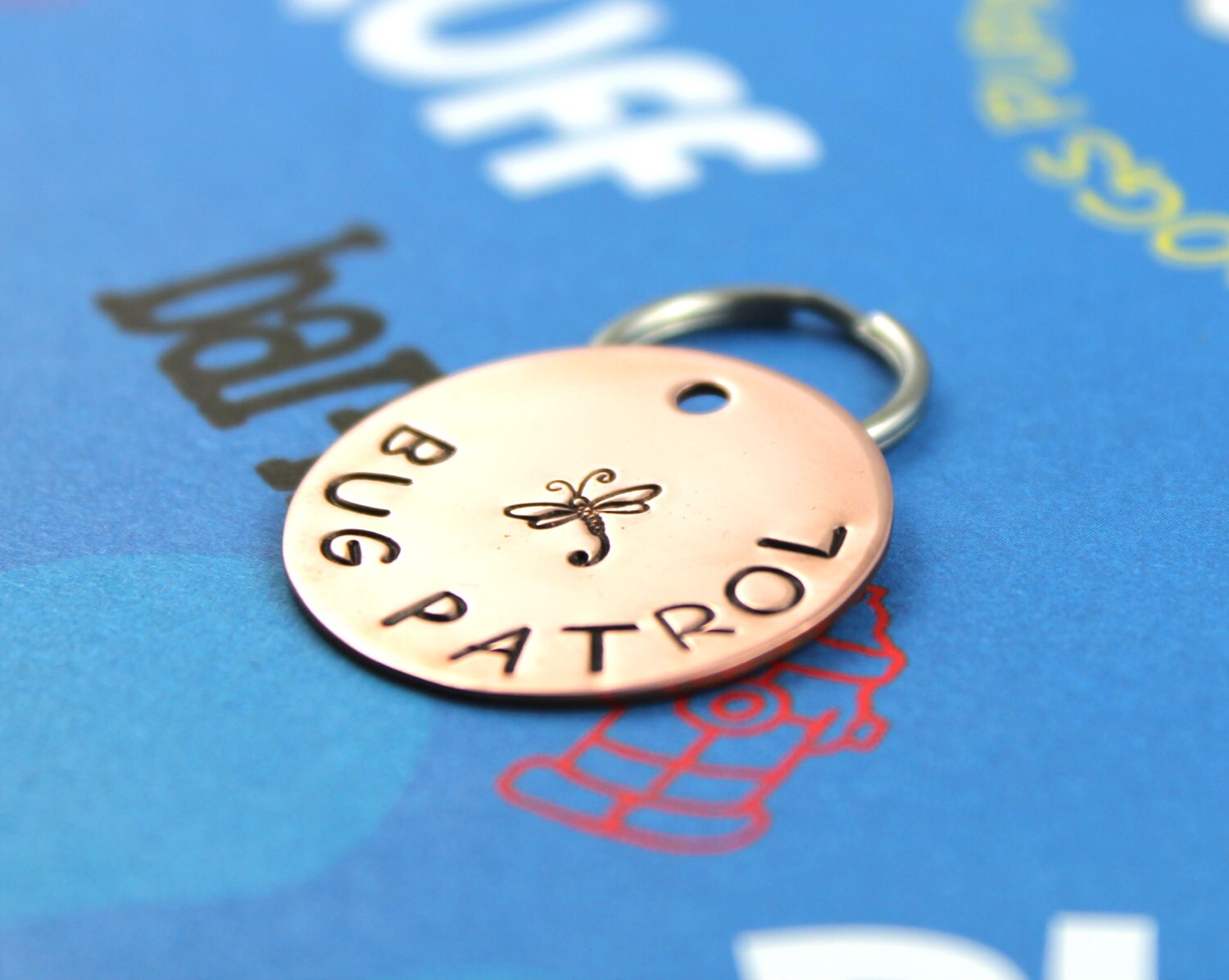 Custom Dog Tag Unique Pet ID Tag Personlized Handstamped - Etsy