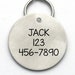 Large Aluminum Dog Tag the Best Things in Life Are Rescued Customized ...
